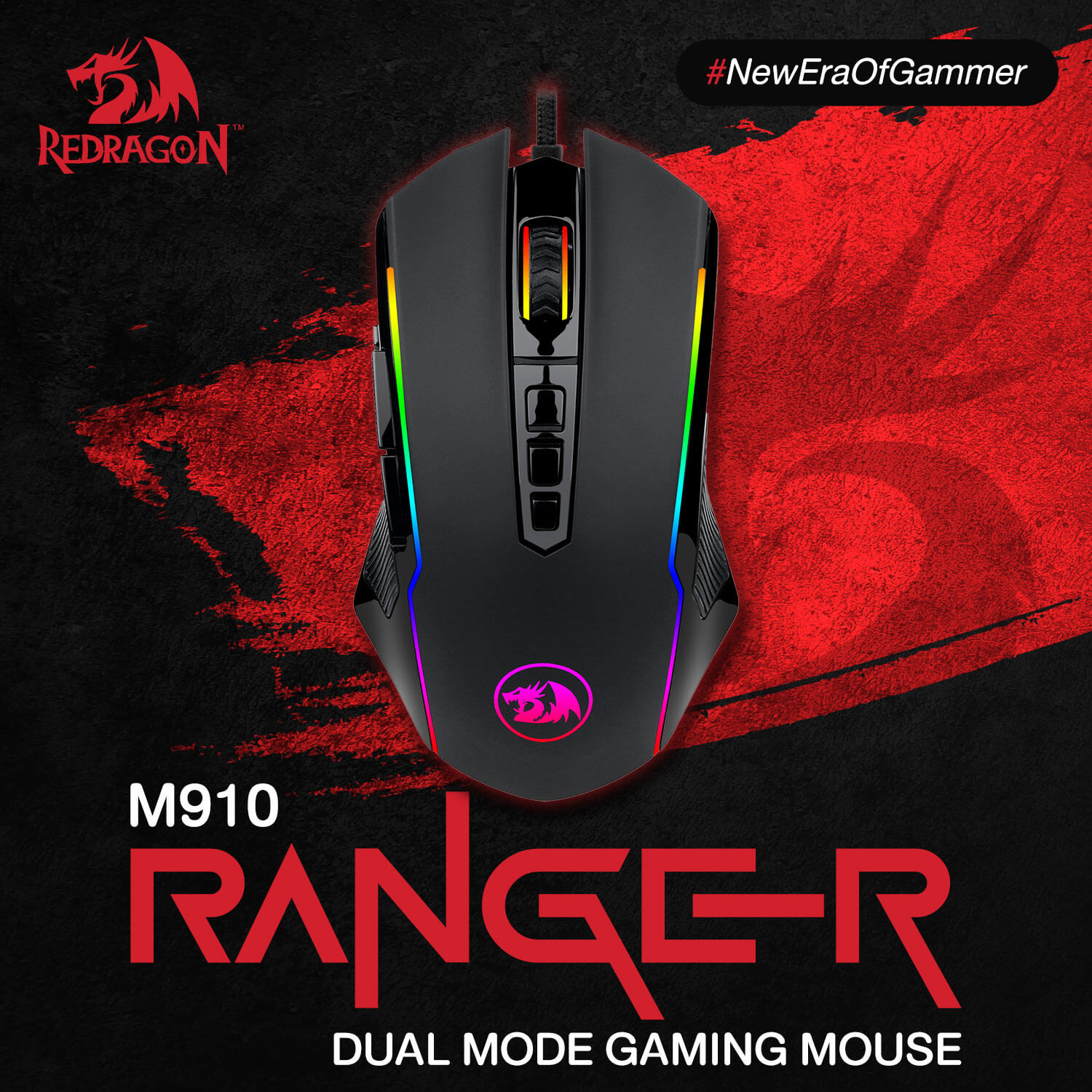 RANGER M910-RGB - REDRAGON TH - Sole Distributor in Thailand