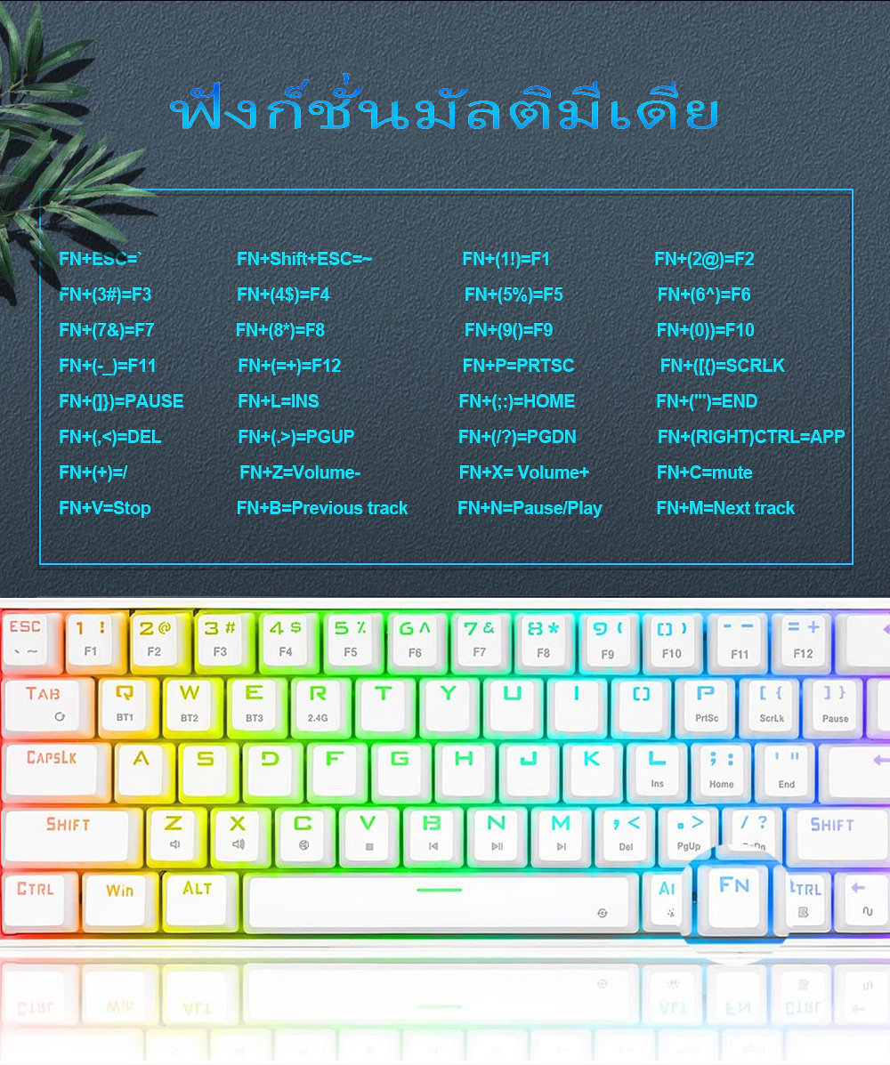 ZED Pro K627-Pro - REDRAGON TH - Sole Distributor in Thailand