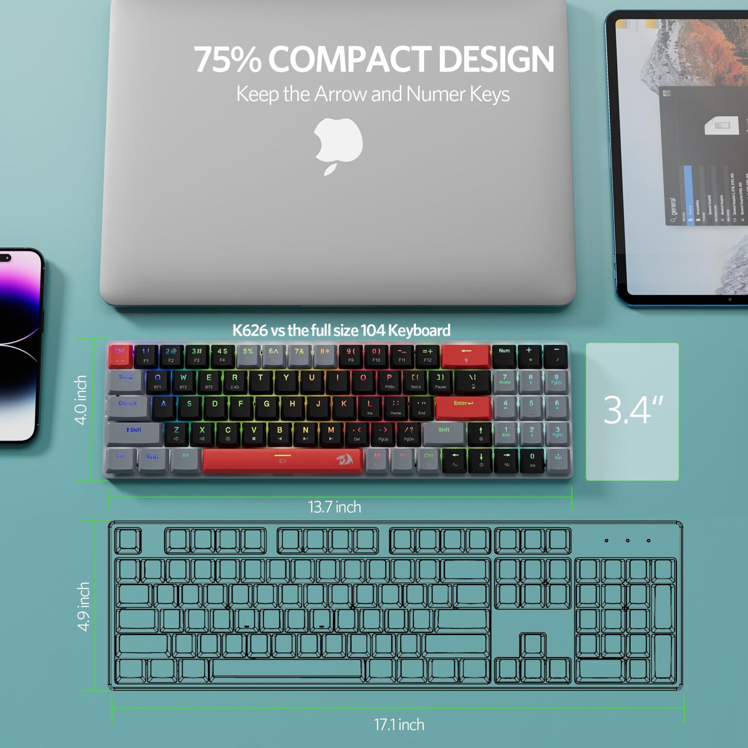 ASHE PRO K626-PRO - REDRAGON TH - Sole Distributor in Thailand